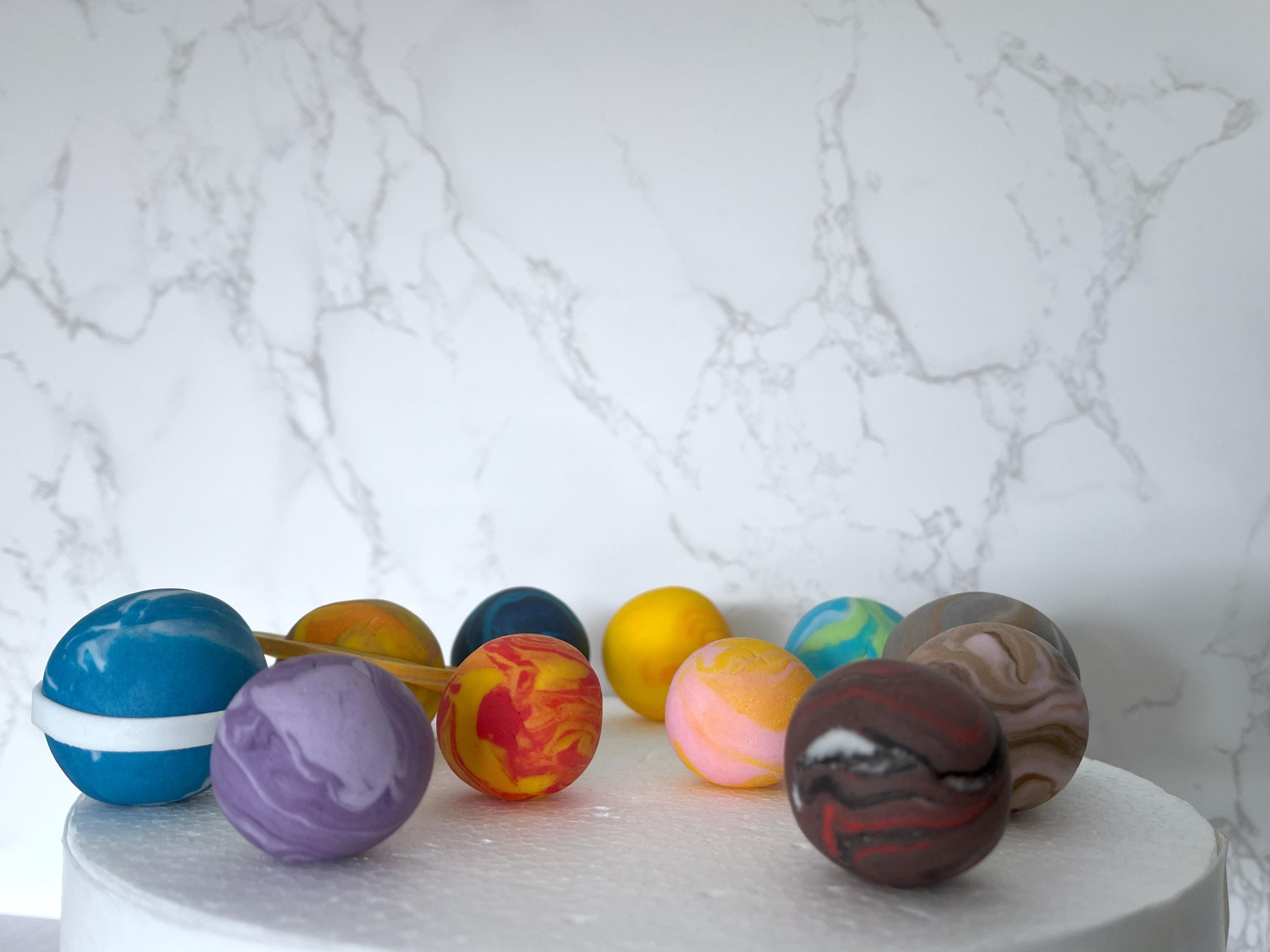 Personalized Solar System Cake Toppers, Planets, Rocket and Astronaut ...