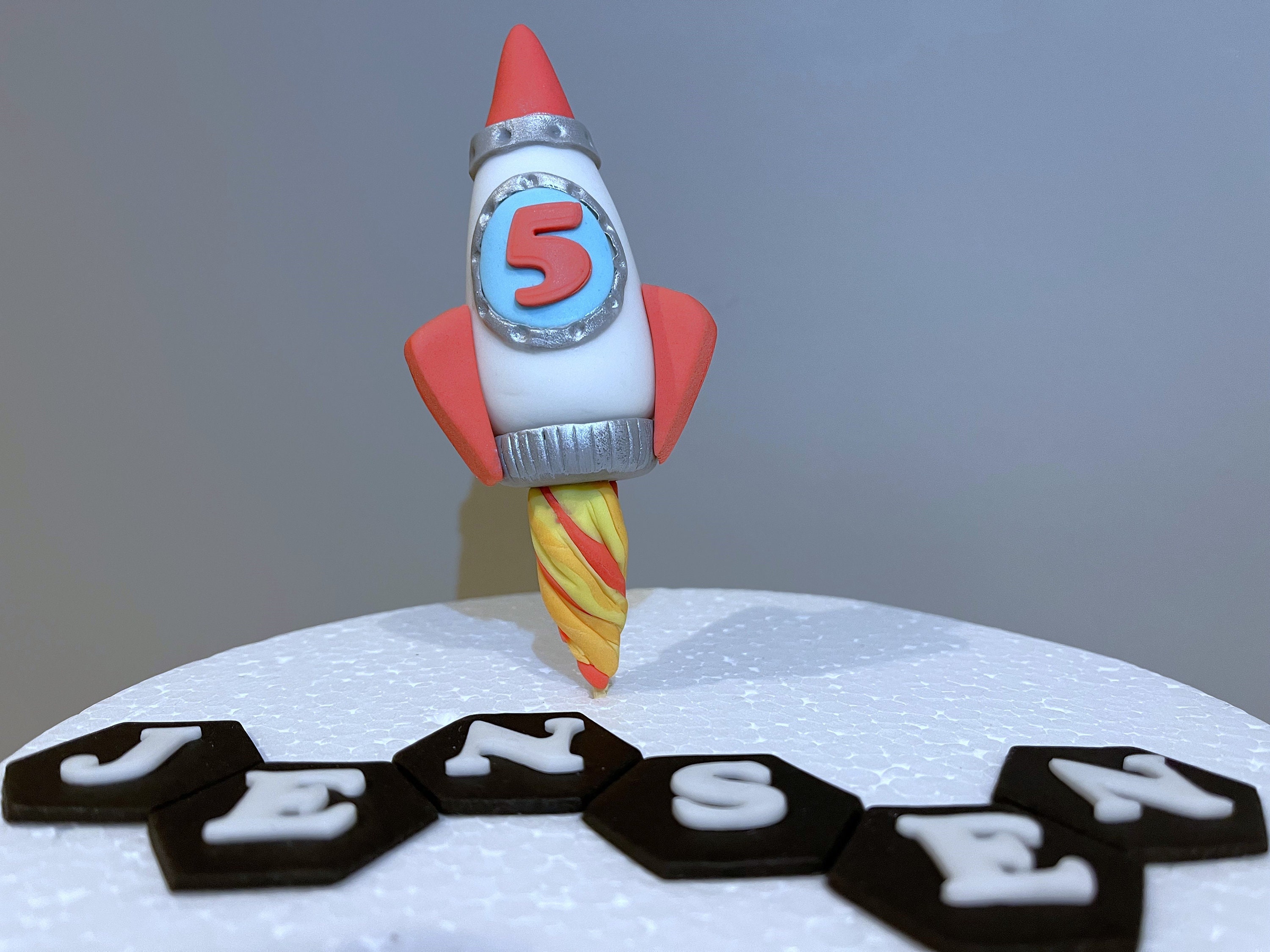 Personalised Solar System Cake Toppers, Planets, Astronaut / Handmade ...