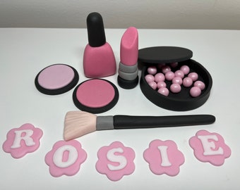 Makeup Fondant Cake Toppers - Etsy