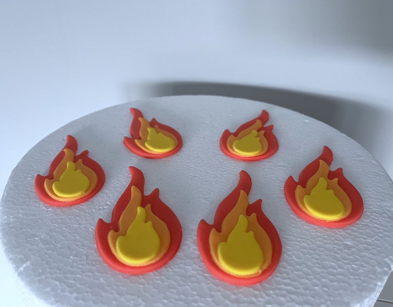 Edible Cake Topper Set. Birthday Cake Decorations. Fondant Road Signs ...