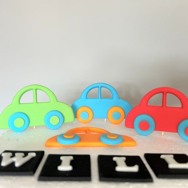 Cars Fondant Cake - Etsy