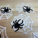 Edible Spiderweb and Spiders Cupcake Toppers. Pre-cut Halloween Wafer ...