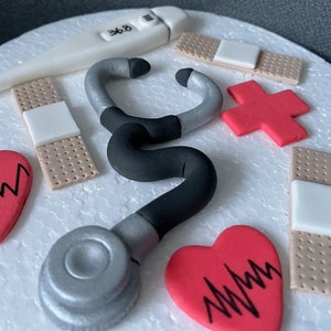Medical Edible Cake Toppers / Doctor Cake Decoration / Nurse Cake ...