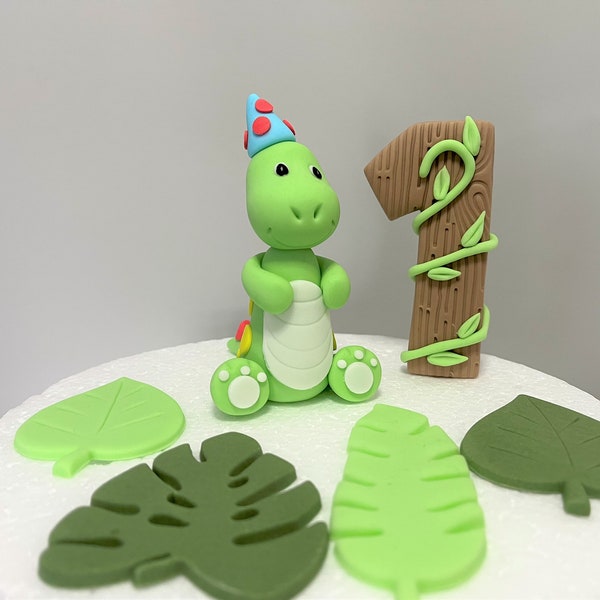 Fondant Dinosaur - Etsy