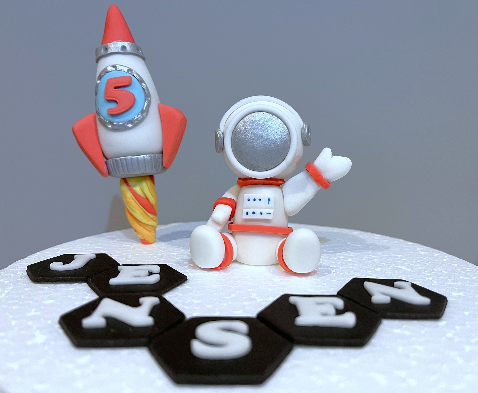 Personalised Solar System Cake Toppers, Planets, Astronaut / Handmade ...