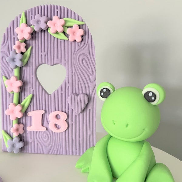 Frog Cake Topper - Etsy