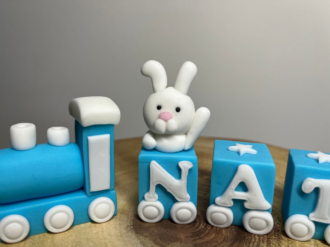 Fondant Train Cake Topper, Sugar Paste Vehicle Train Topper ...