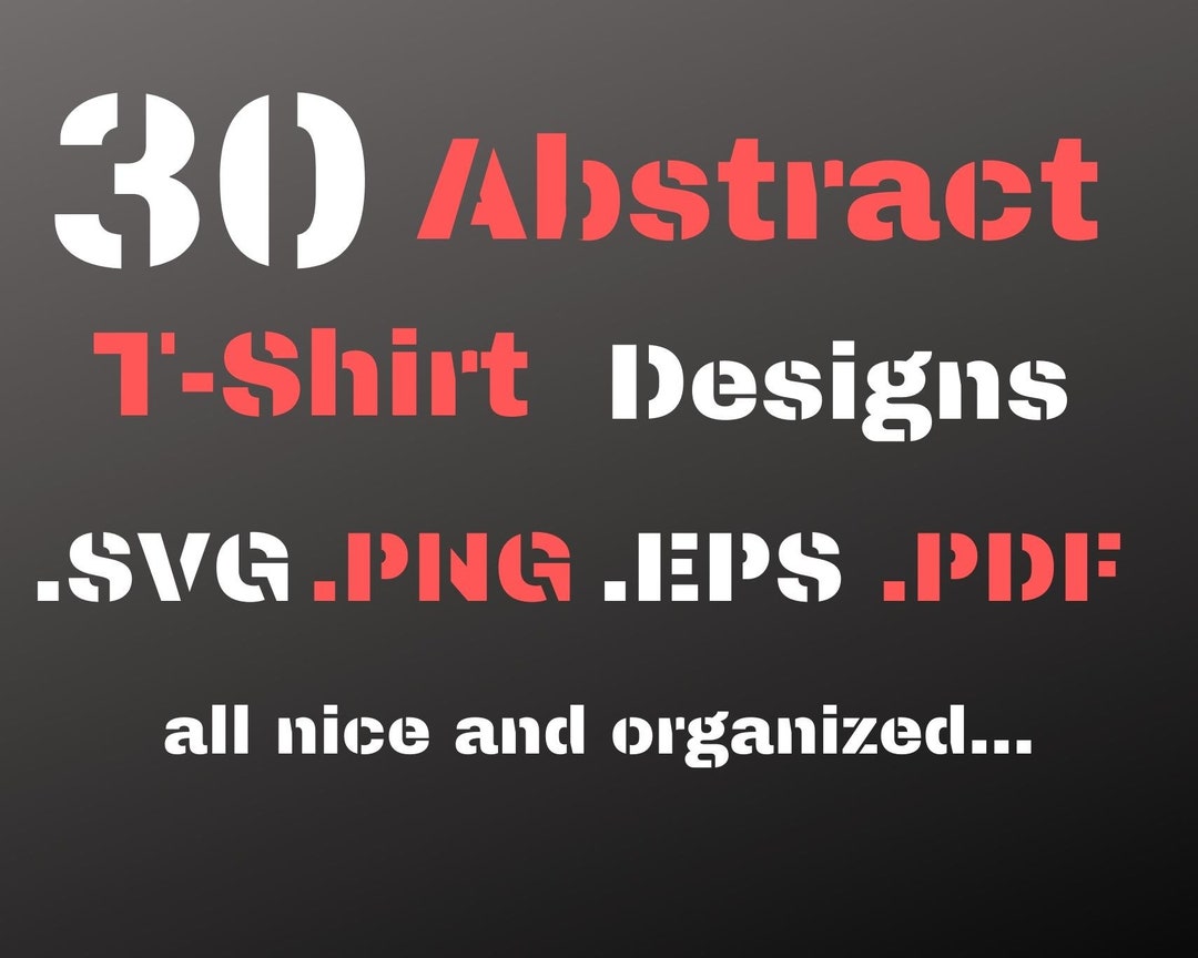 Abstract T-shirt Designs, 30 Unique Abstract Tshirt Graphics, Line Art ...