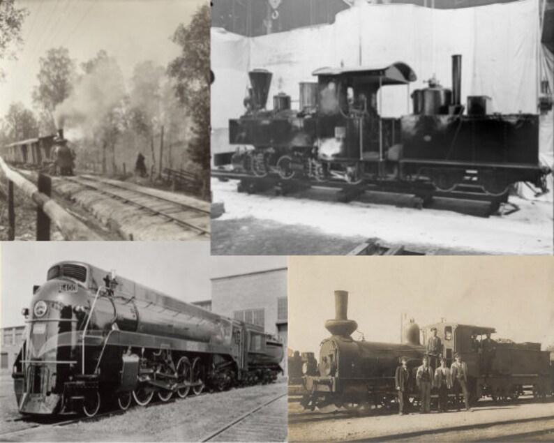 Steam Engine Photos, Art and Designs, Vintage Locomotive, Vintage ...