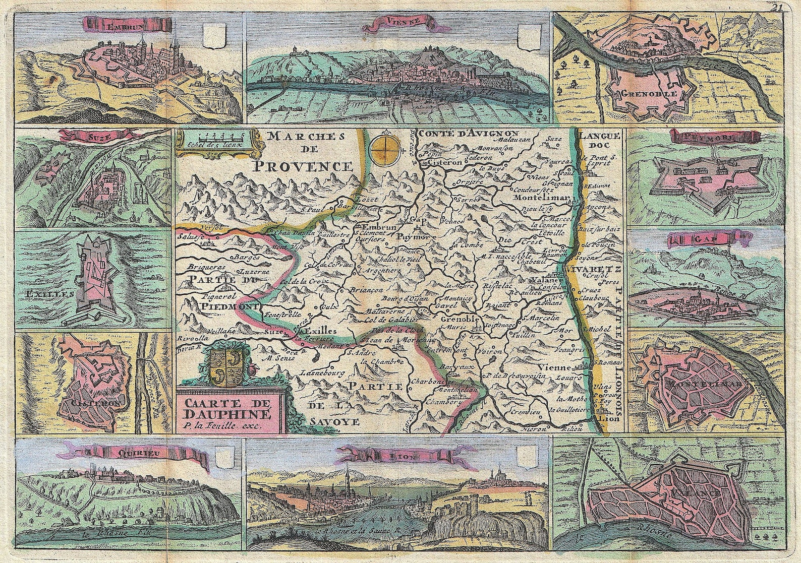 Vintage French Maps, 154 Maps of the French Wine Regions, It's Towns ...