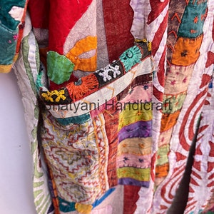Indian Cotton Cut Patchwork Night Wear Bathrobe Gown Kantha - Etsy