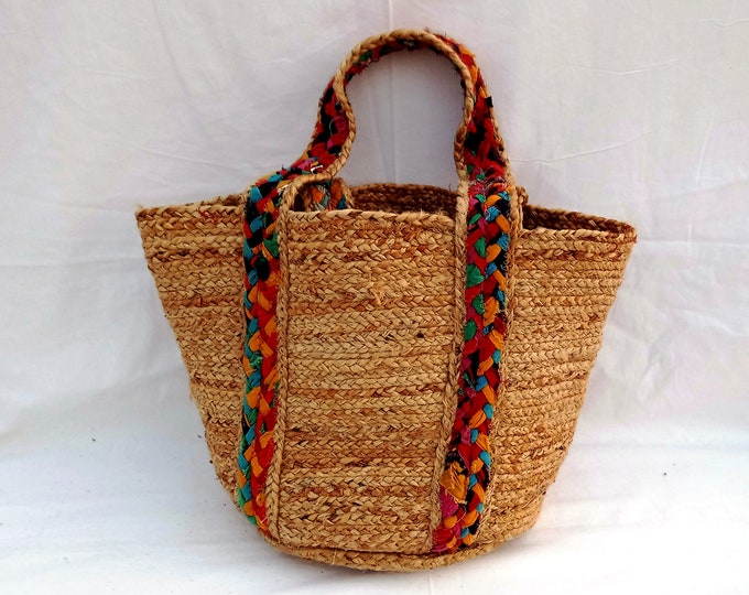 Jute Bag Women Shoulder Bag Beautiful, Shopping Bag, Traditional Ethnic ...