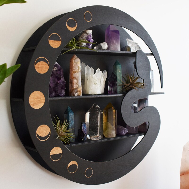 Moon Phase Shelf - Etsy
