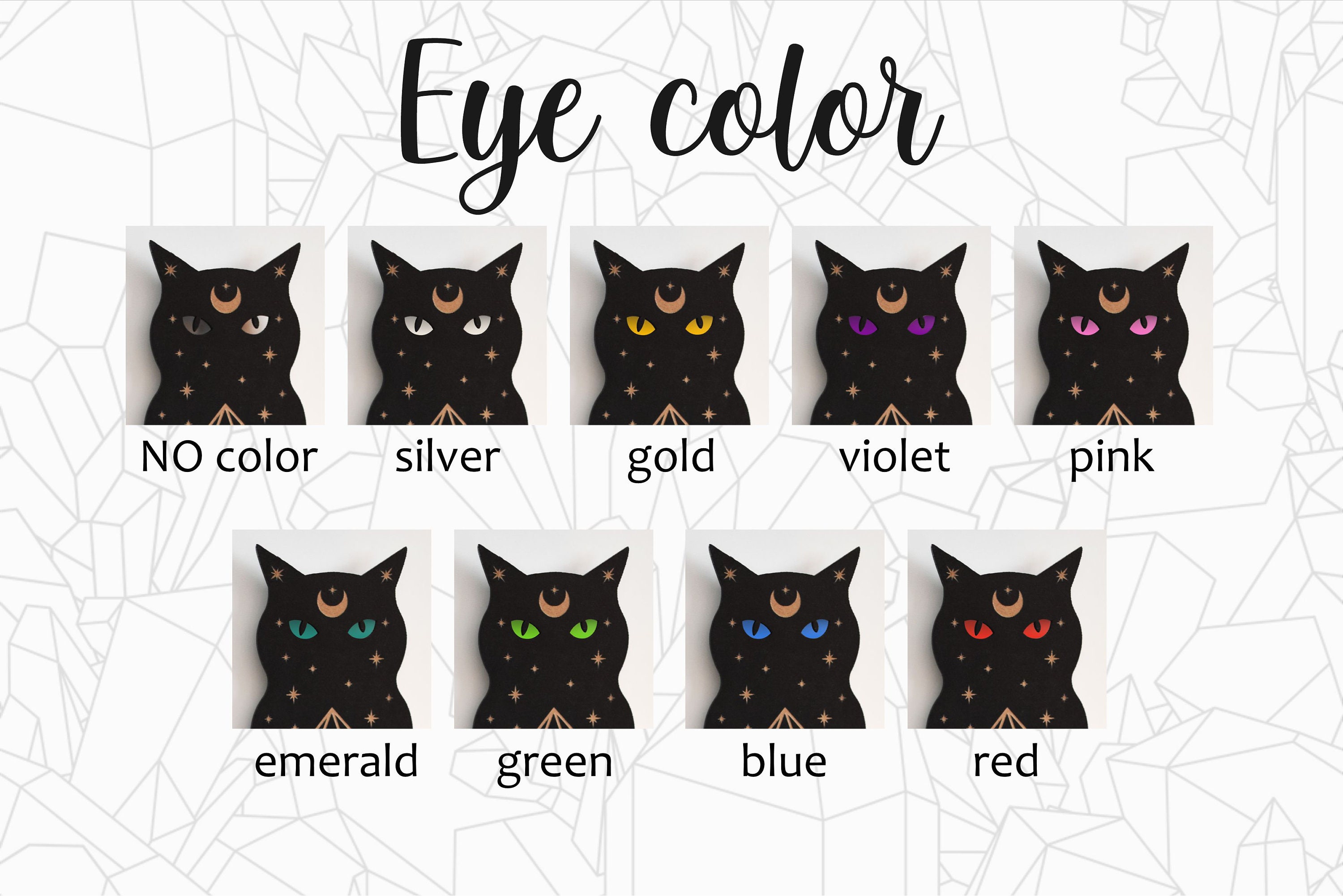 Celestial Cat Crystal Altar With Pendulum and Necklace Stand - Etsy