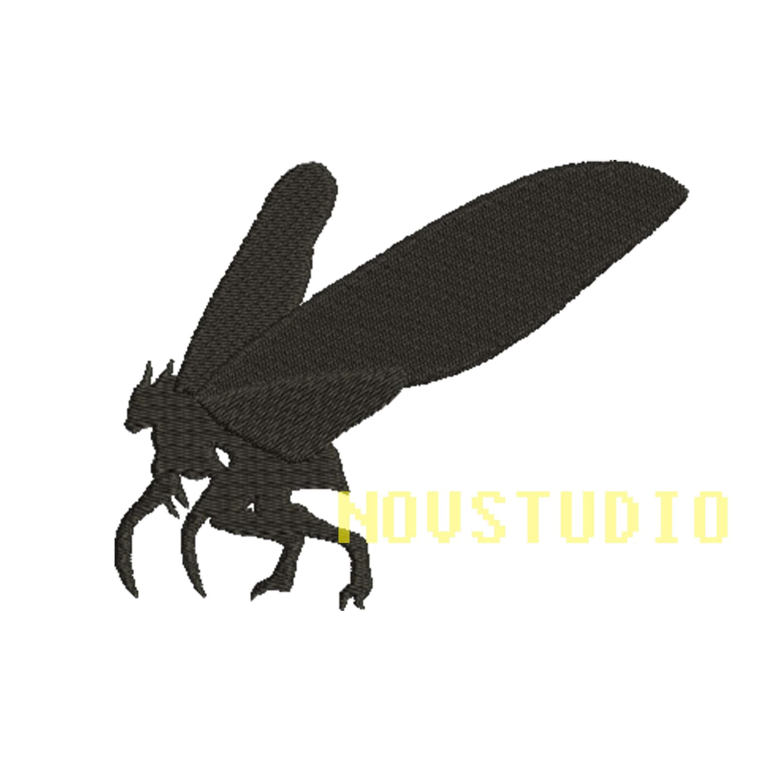 7 Size Mothra Embroidery Design Digital Download | Etsy