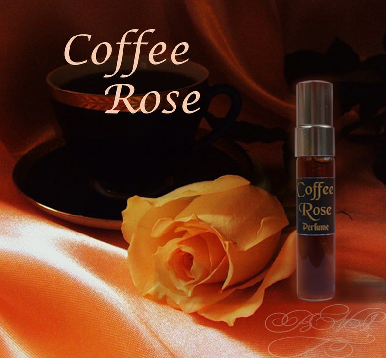 Coffee Rose Perfume Natural artisan perfume Handmade | Etsy