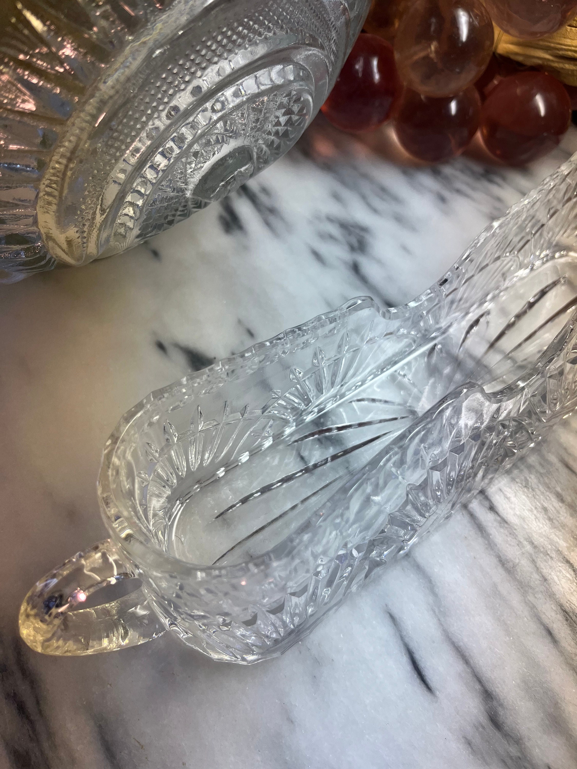 Vintage Shannon Crystal Slovakia Flatware Holder - Etsy