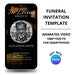 Funeral Animated Video Invitation, Funeral Video Template, Funeral ...