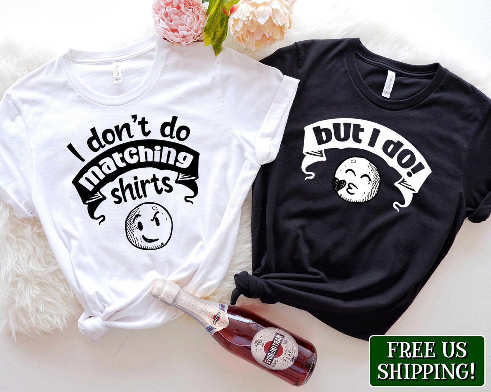 Funny Couples Shirts, I Don't Do Matching Shirts, but I Do, Couples ...