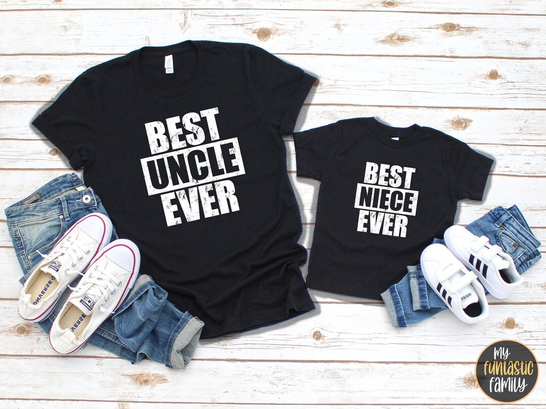 Uncle and Me Matching Shirts, Uncle and Niece, Best Uncle Ever, Uncle ...