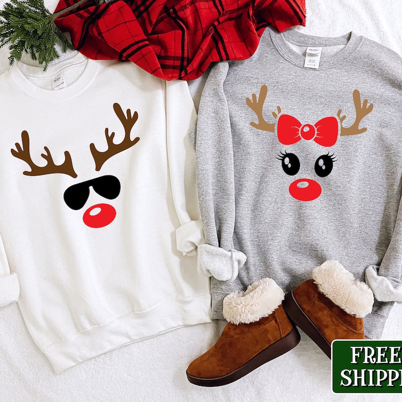 Matching Couples Christmas Outfits - Etsy