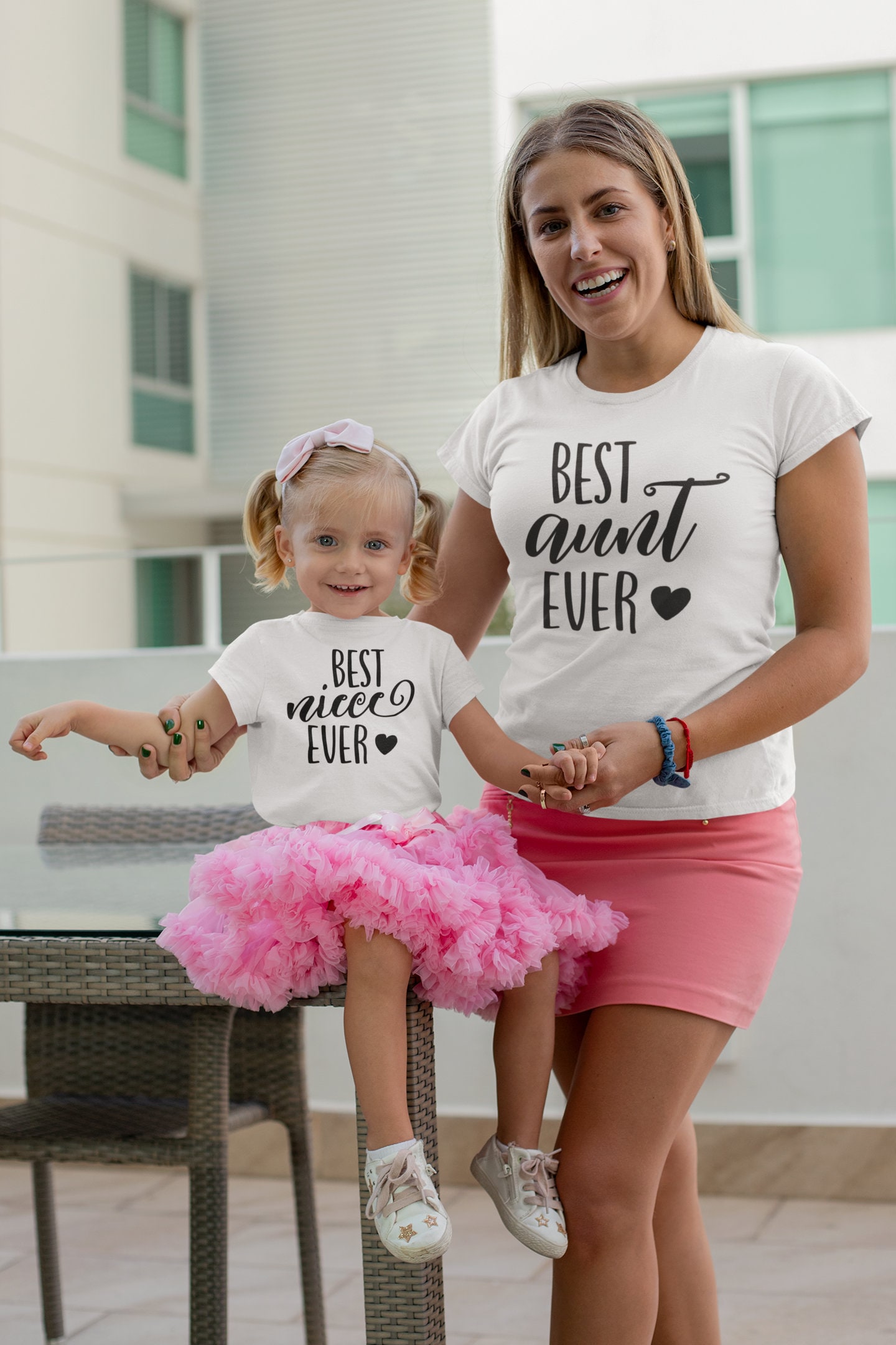 Aunt and Niece Matching Shirts, Best Aunt Ever Tees - Etsy