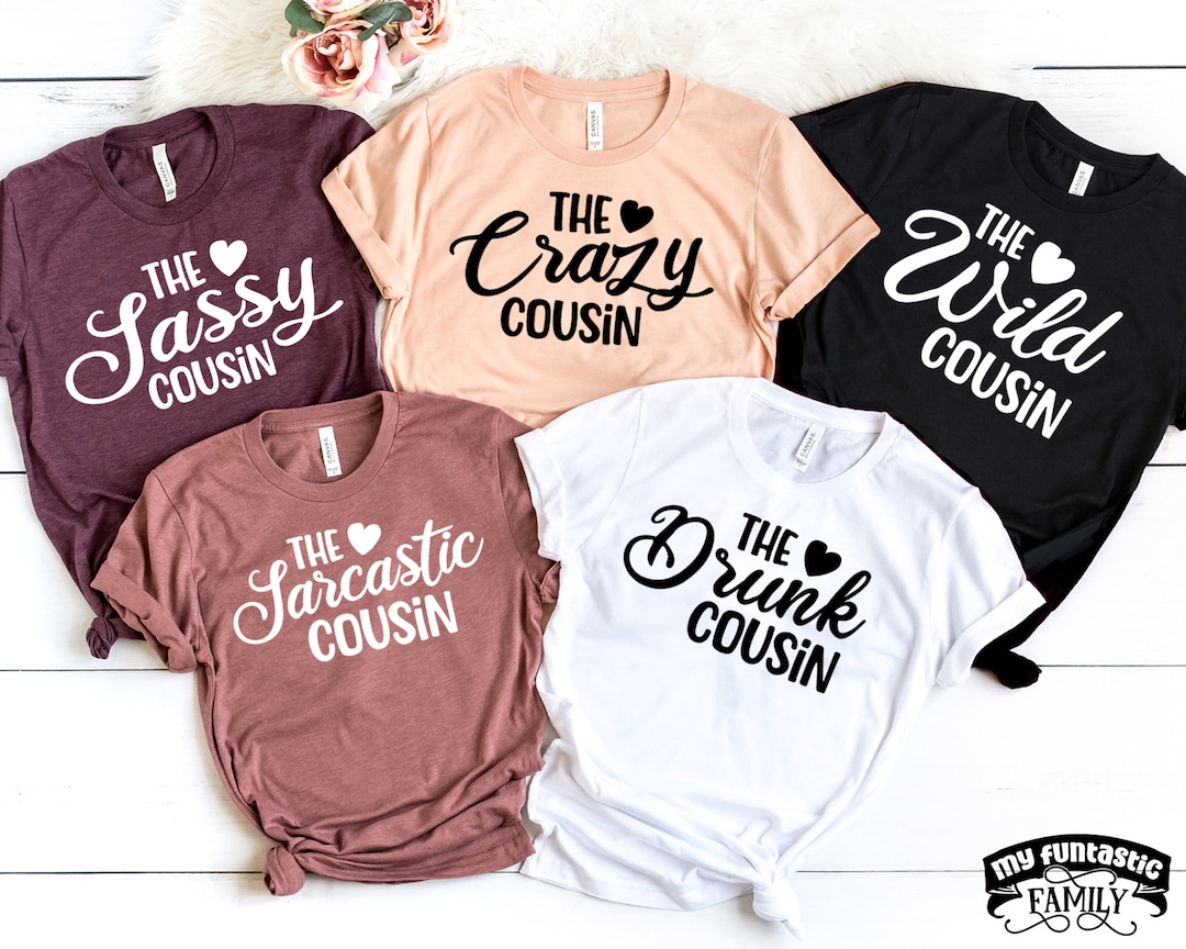 Cousins Shirts, Funny Cousin Outfit, Matching Cousins Shirts, Cousin ...