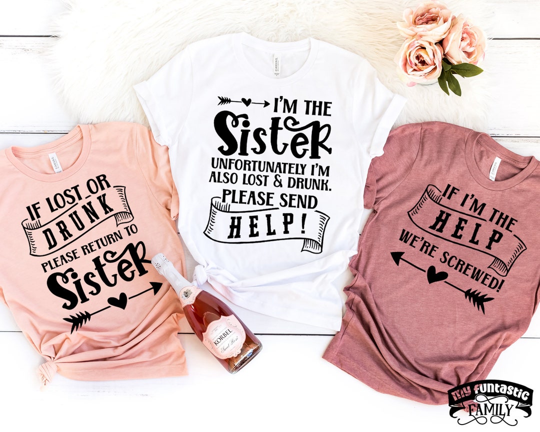 Funny Sister Shirts: Matching Sisters Trip Outfit - Etsy