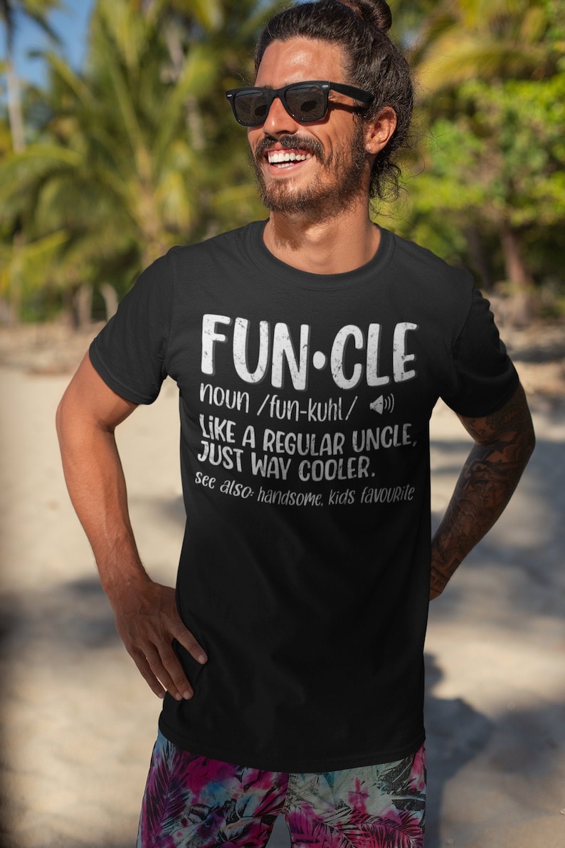 Funny Uncle Shirt, Funcle Shirt, Funny Gift for Uncle, Uncle Gift, Best ...