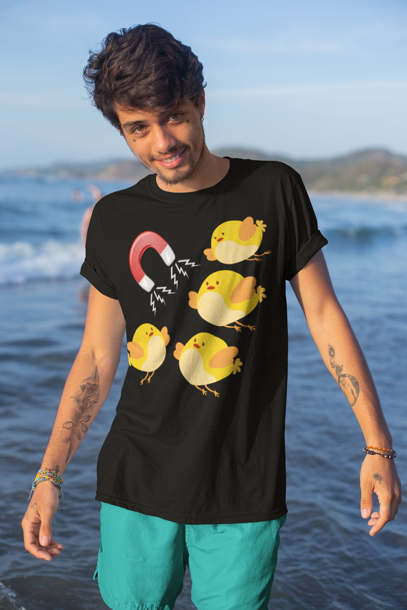 Chick Magnet Funny Mens Shirt Humor Shirt for Men Hilarious | Etsy