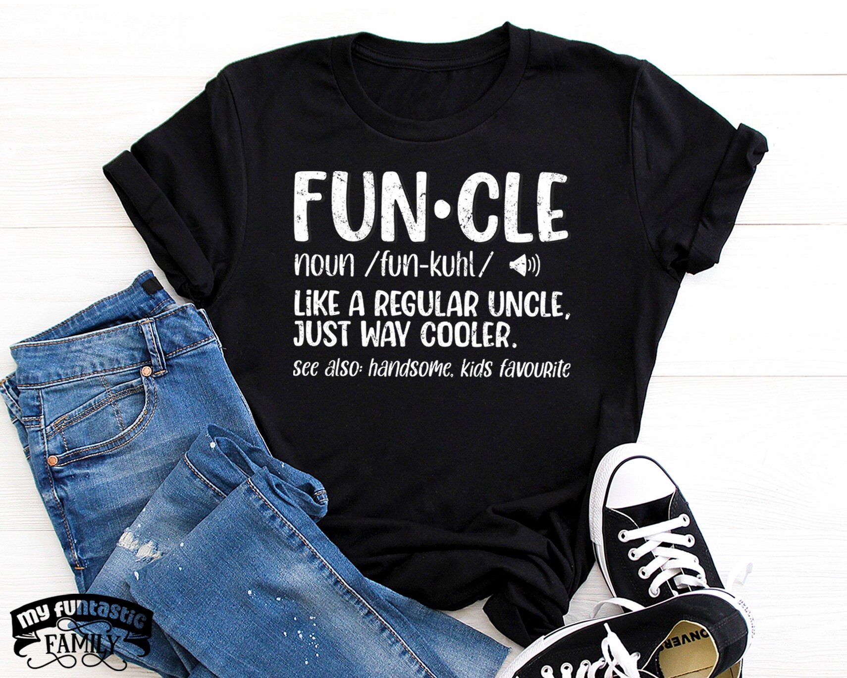 Funny Uncle Shirt, Funcle Shirt, Funny Gift for Uncle, Uncle Gift, Best ...