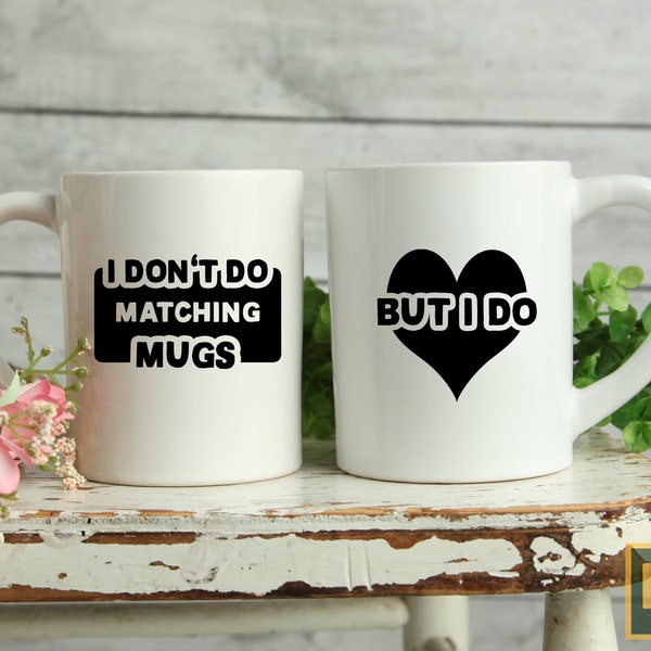 Matching Mugs - Etsy