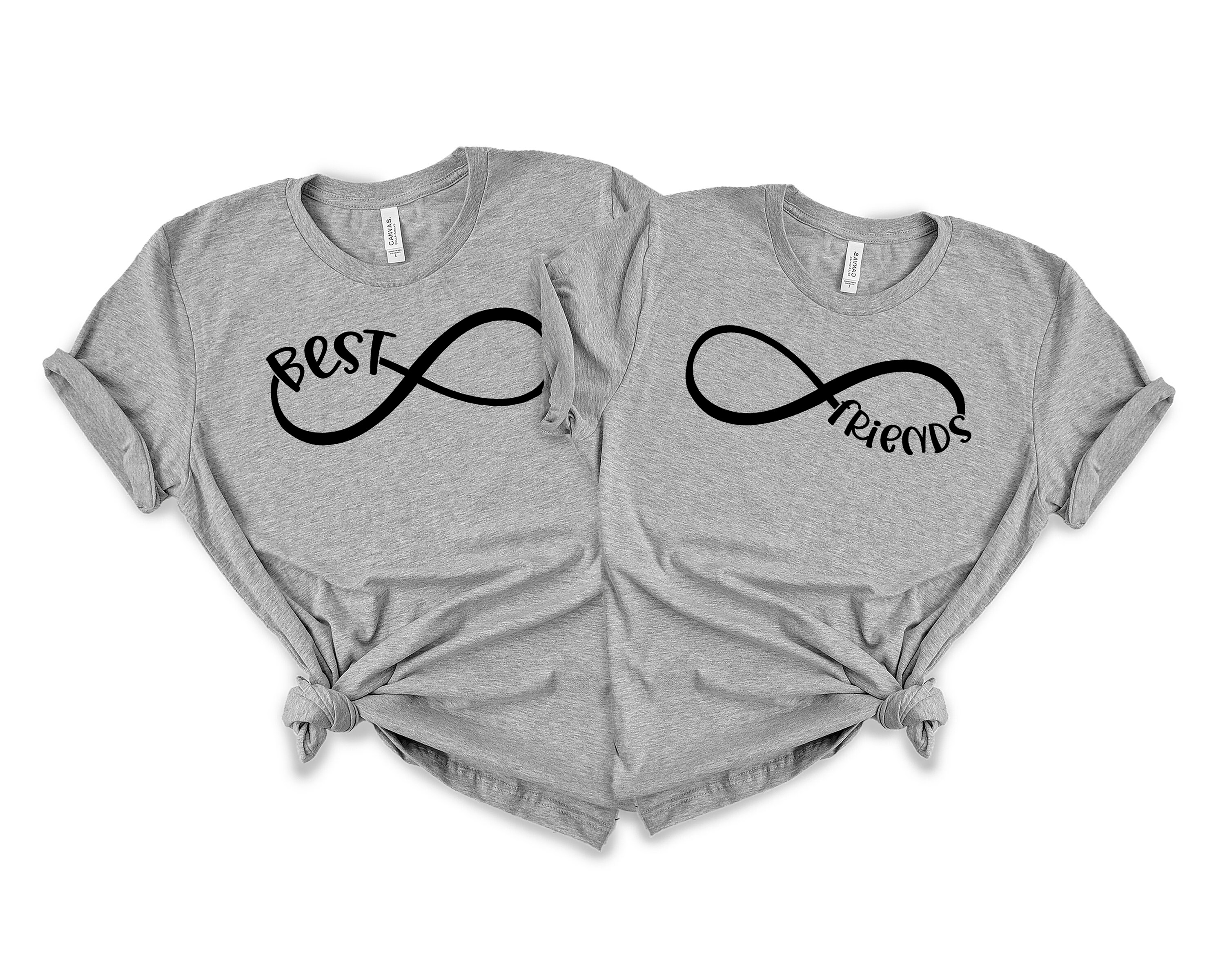 Best Friends Forever, Infinity Symbol T-shirts, 3 Besties, Gift for ...