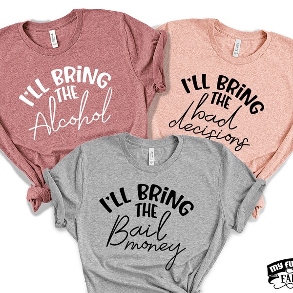 3 Girls Night Out Shirts - Etsy