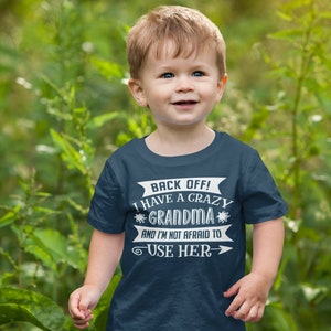 Crazy Grandma Matching Shirts: Funny Grandkid Gift - Etsy