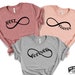 Best Friends Forever, Infinity Symbol T-shirts, 3 Besties, Gift for ...