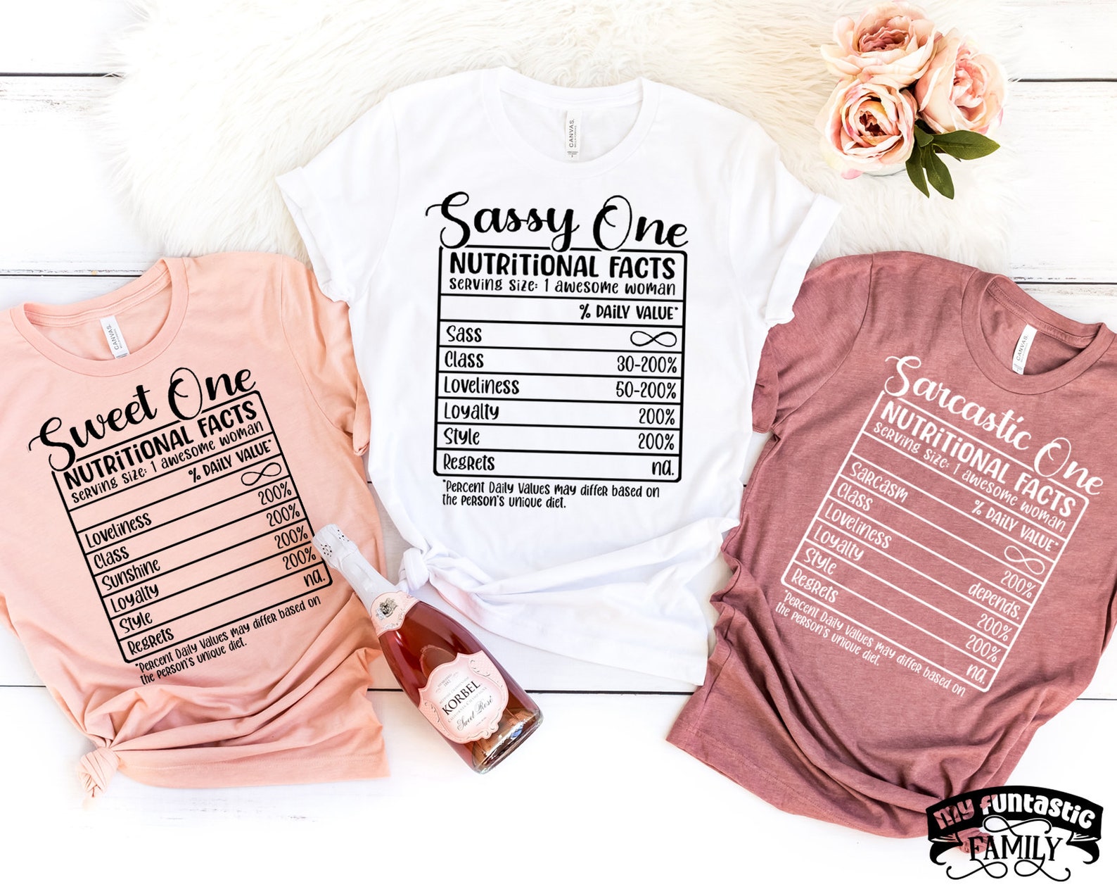 Best Friends Nutritional Facts Shirt, Funny Girls Trip, Besties Trip ...