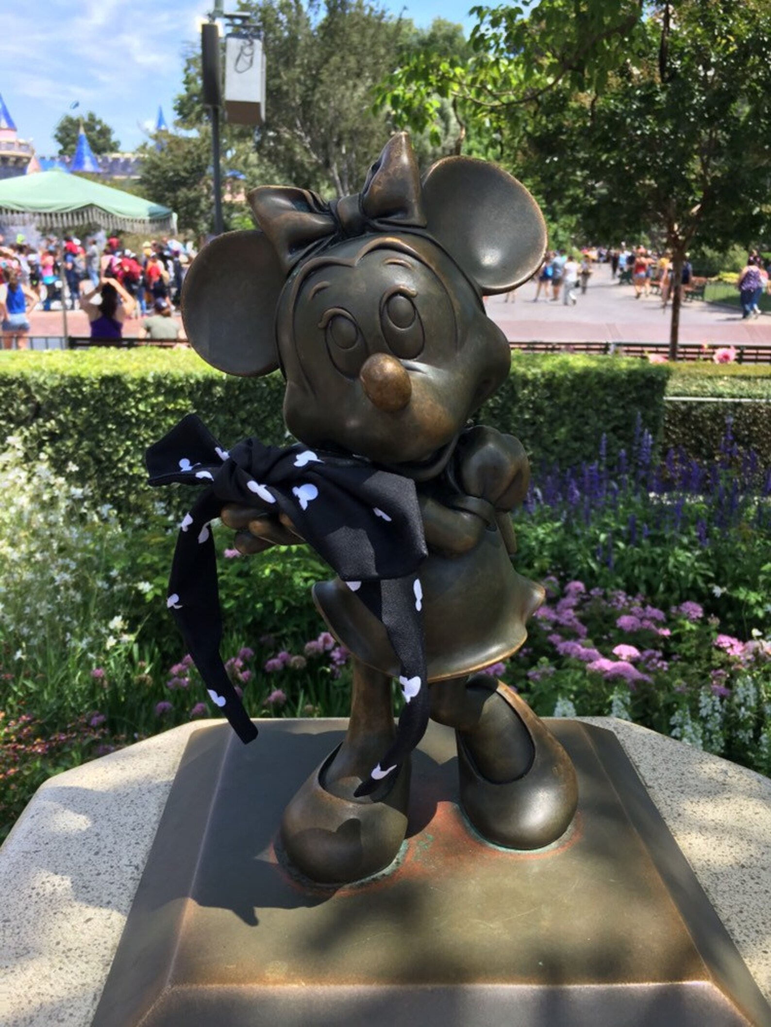 Disney Mickey Mouse Black Bow Headband for Women Children | Etsy