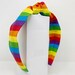 Rainbow Knot Headband LGBTQ Pride Hair Accessory - Etsy