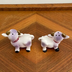 Vintage Elsie the Cow Cute Cows Cruet Set, Vintage Salt and Pepper Pots ...