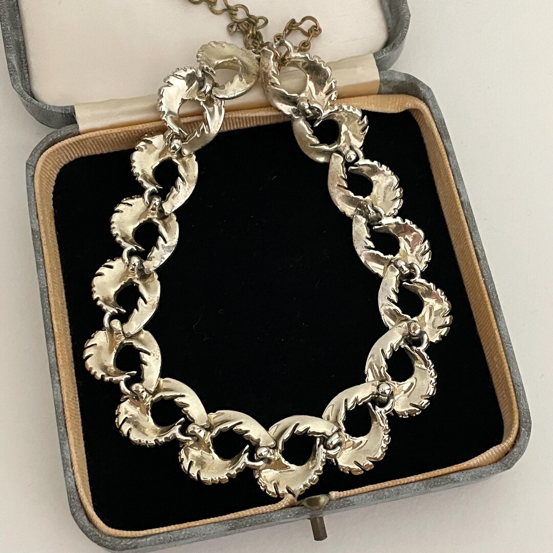 Vintage Coro-style Necklace in 1950s 1960s Pennino-style Shepherd's ...