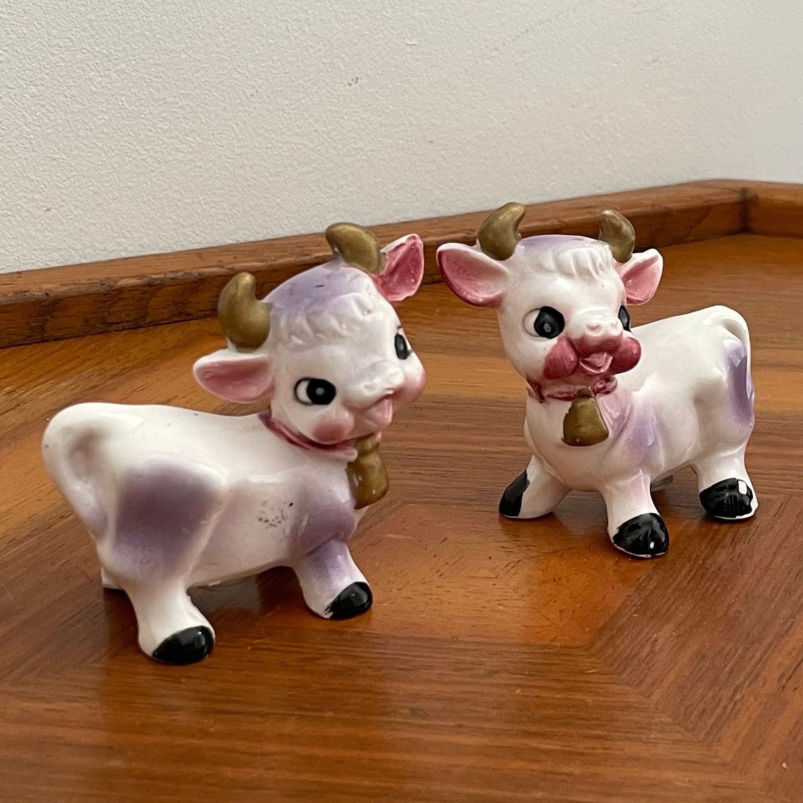 Vintage Elsie the Cow Cute Cows Cruet Set, Vintage Salt and Pepper Pots ...