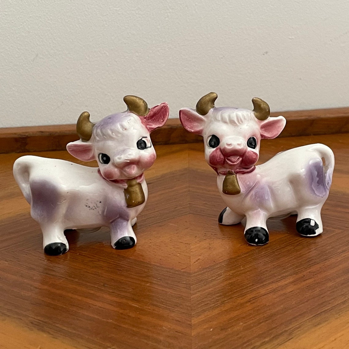 Vintage Elsie the Cow Cute Cows Cruet Set, Vintage Salt and Pepper Pots ...