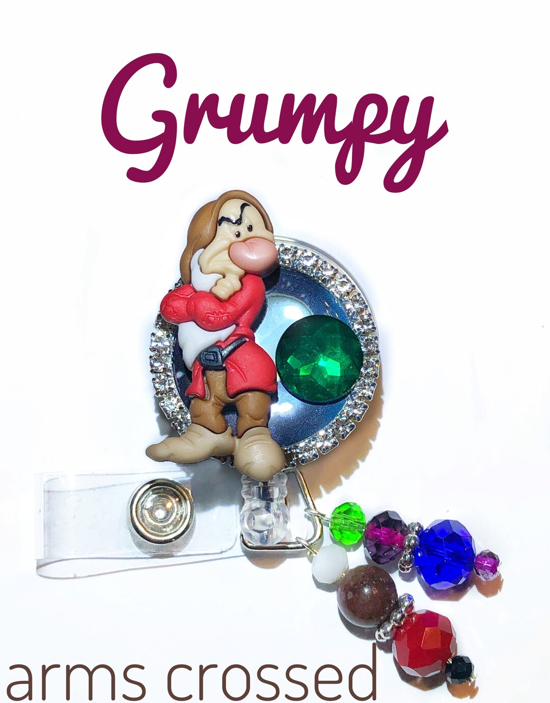 Grumpy Badge Reel - Etsy