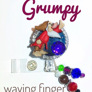 Grumpy Badge Reel - Etsy