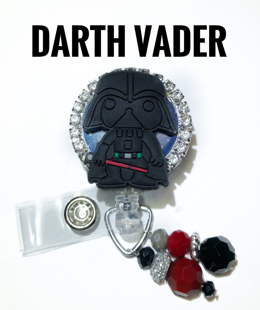 Darth Vader Badge Reel - Etsy