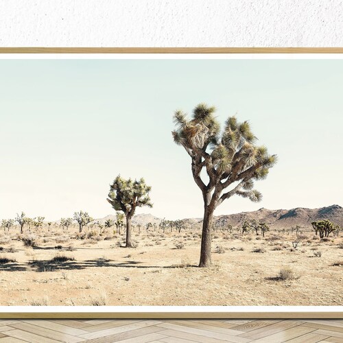 Joshua Tree Print Landscape Photography Print Boho Wall Art - Etsy