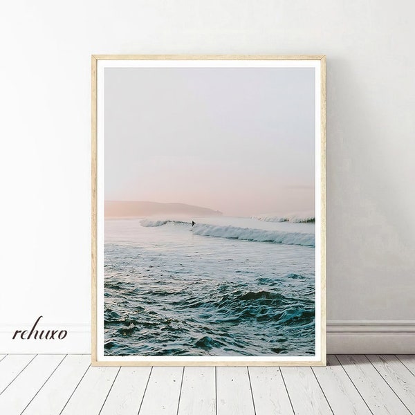 Ocean Waves Print - Etsy