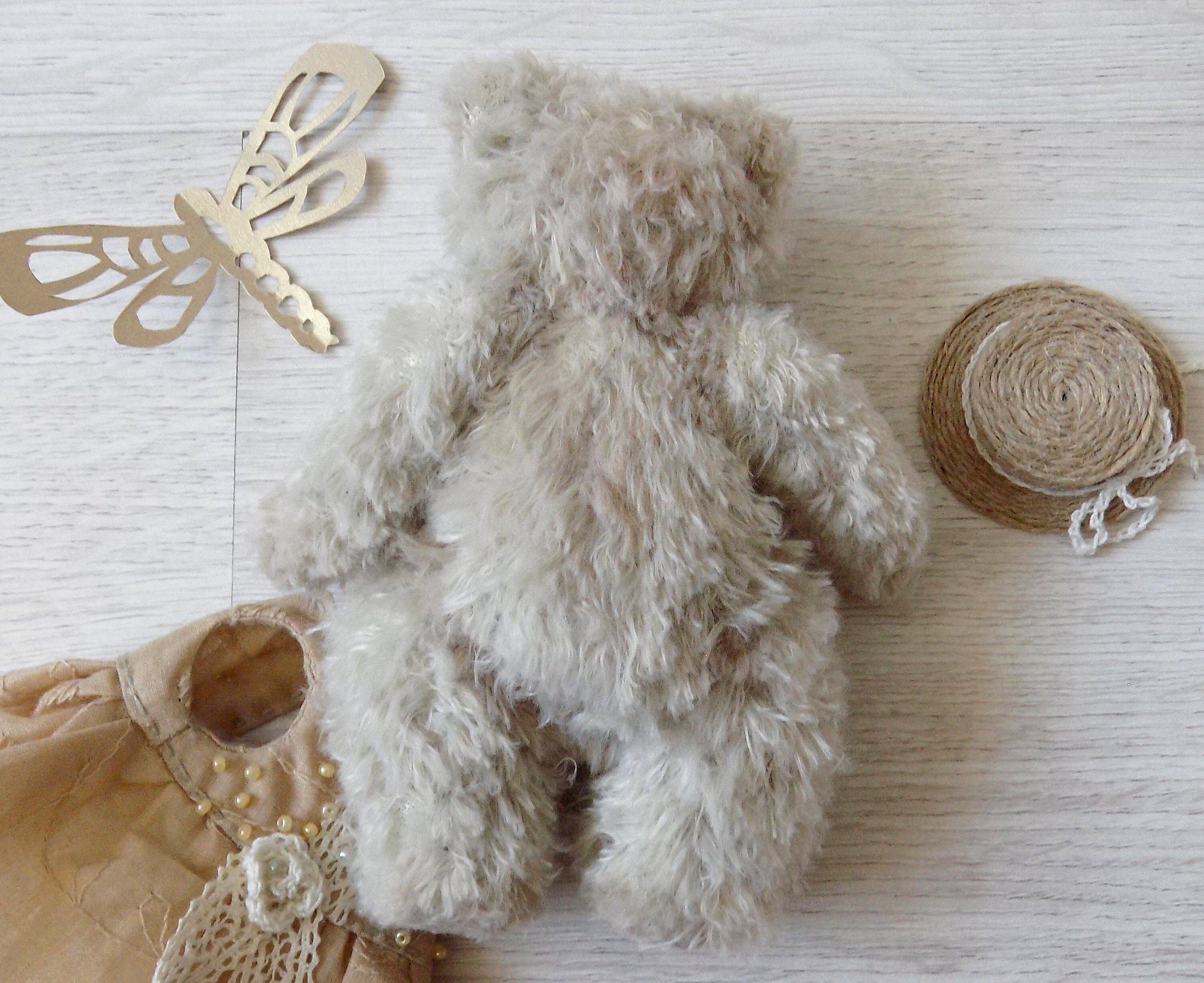 Handmade teddy bear Collectible teddy bear Artist toy | Etsy