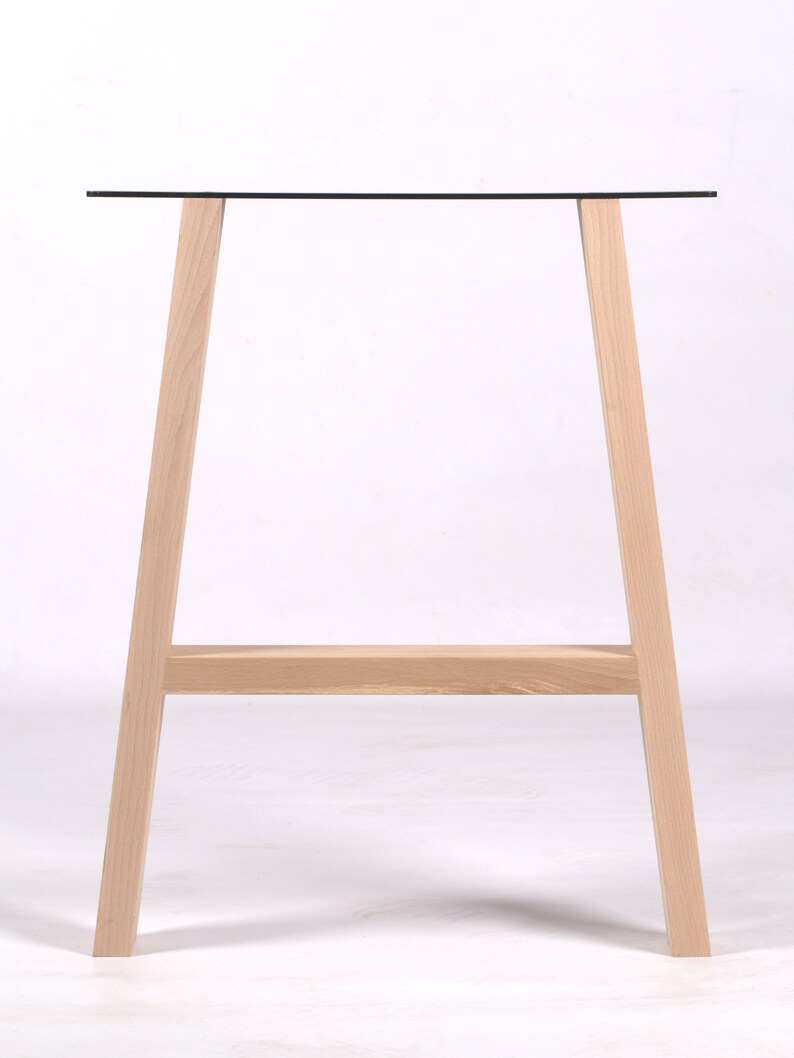 A Frame Oak Legs, Wood Oak Legs - Heavy Duty Table Legs Oak - Etsy
